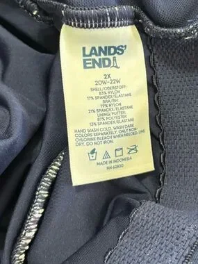Lands' End | Swim | Lands End Plus Size Chlorine Resistant Tulip Wrap ...